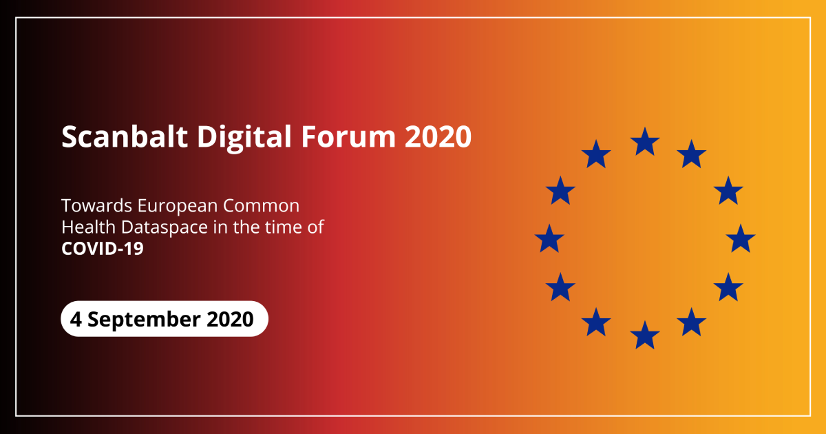 Scanbalt Digital Forum 2020 - Towards European Common Health Dataspace